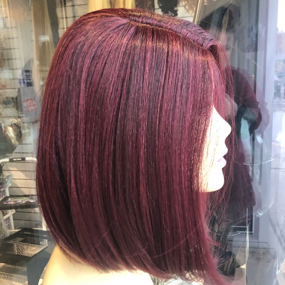 Accessories | Short Red Wine Cheap Bob Wig 220 Burgundy | Poshmark